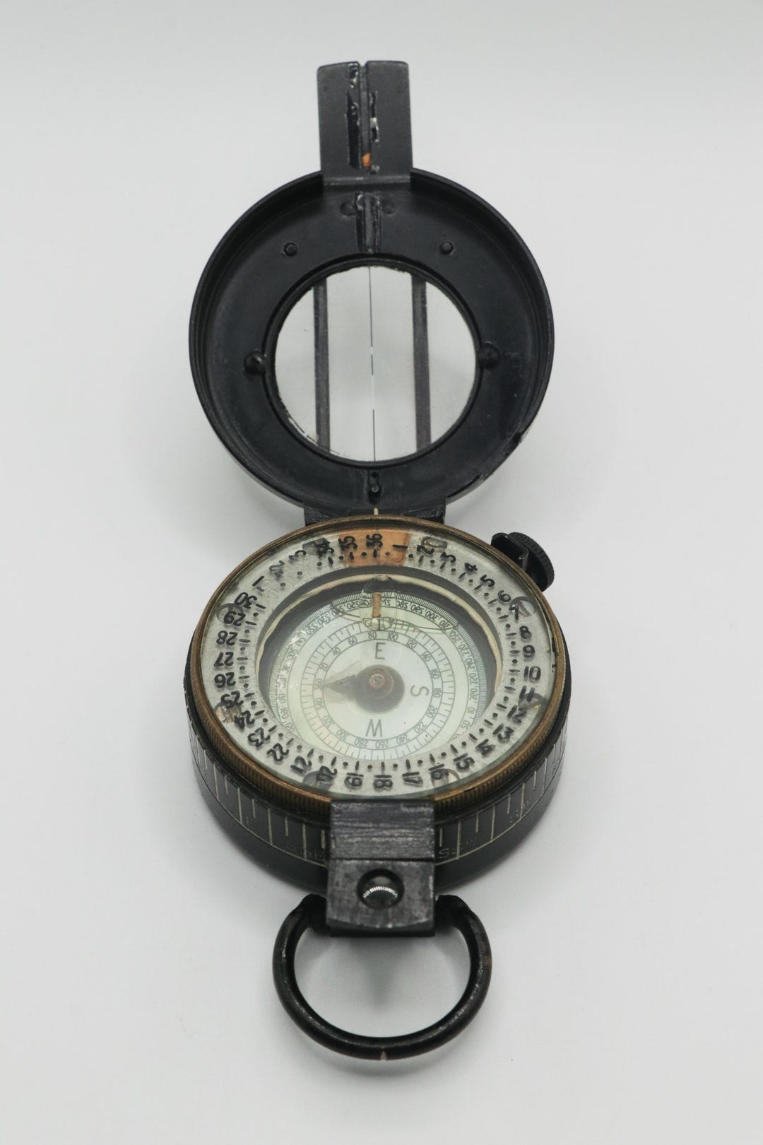 Original 1942 British Army MKIII Prismatic Marching Compass With Case T ...