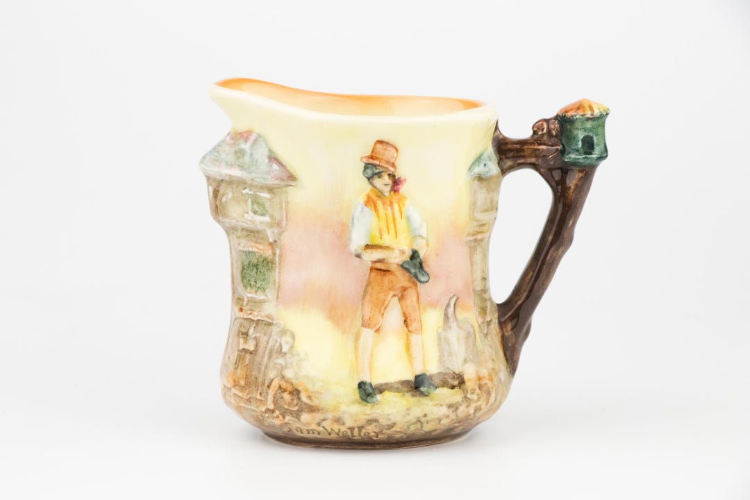 Sam Weller the Pickwick Papers Royal Doulton D.6398 Milk Jug England - Etsy
