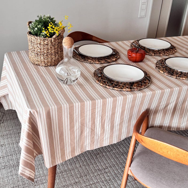 Farmhouse Tablecloth - Etsy