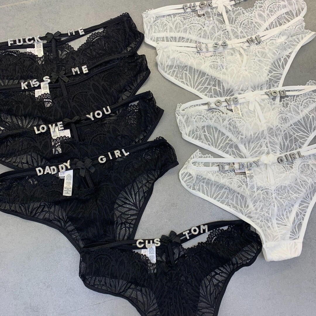 Personalized Lingerie, Sexy Underwear，custom Panties G-strings With ...