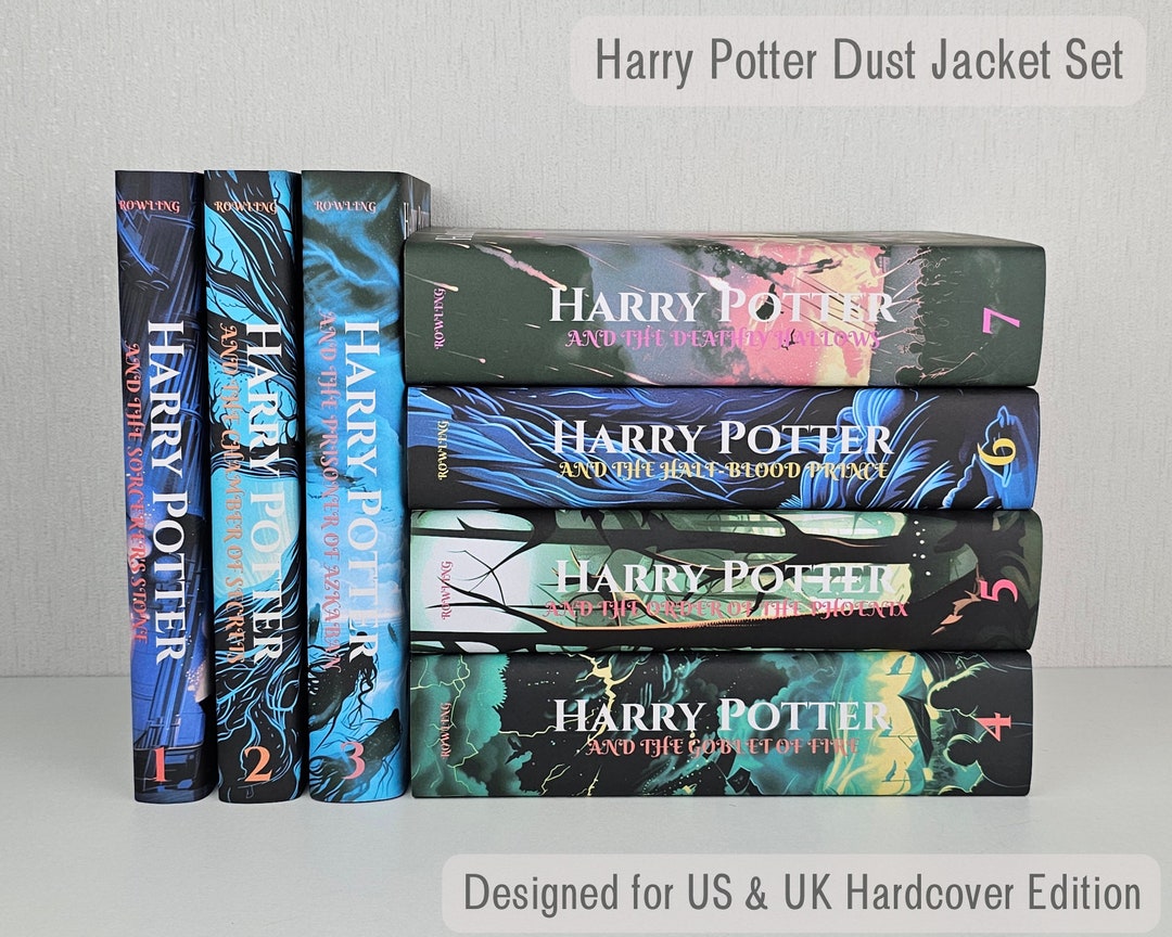 Hardcover HP Dust Jacket Collection, Digital Download, Printable ...