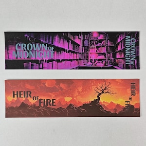 Throne of Glass Bookmark Collection - Digital Download, Printable ...