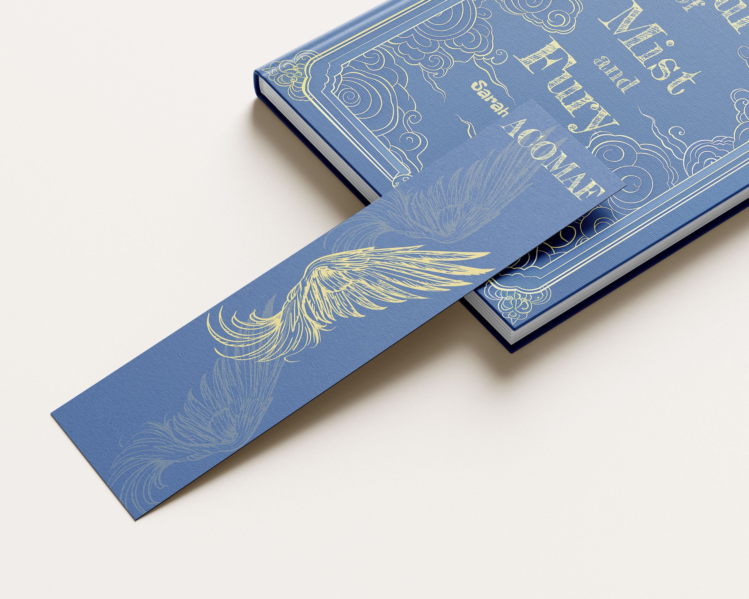 ACOTAR Minimalist Bookmark Set, Digital Download, Minimalist Design ...