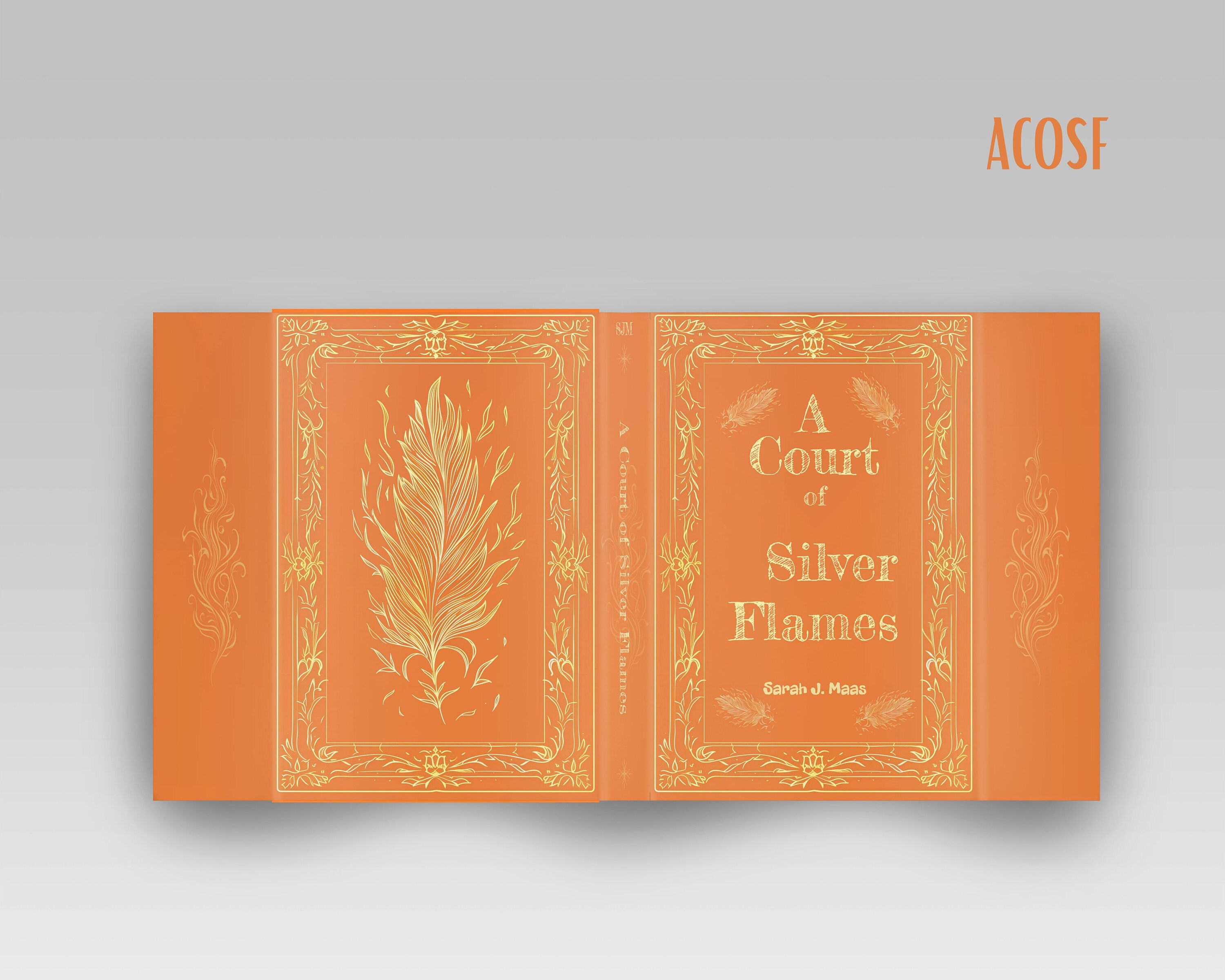 Hardcover ACOTAR Dust Jacket Set - Digital Download, Printable ...