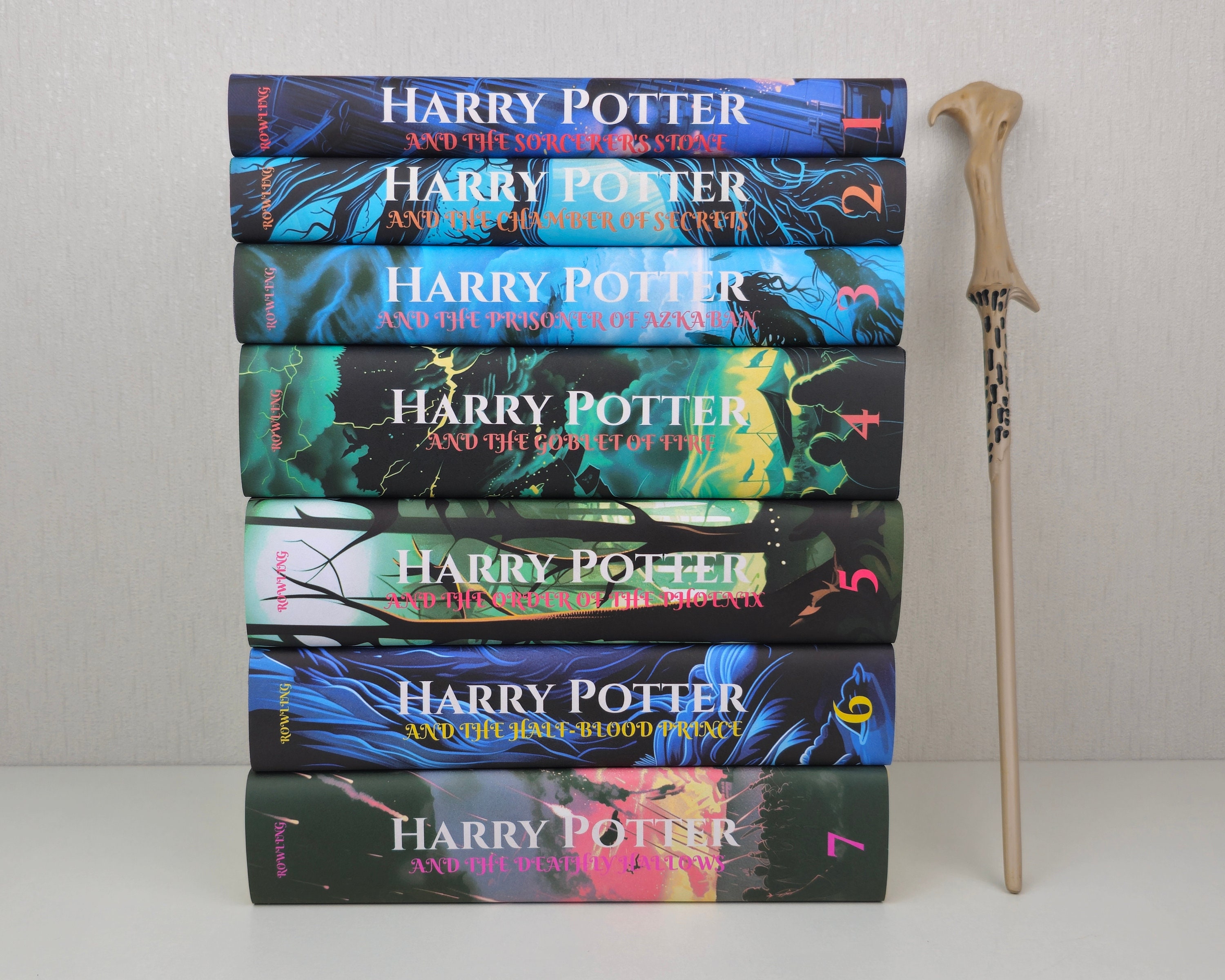 Paperback HP Printable Dust Jacket Set - Digital Download, Magical Book ...