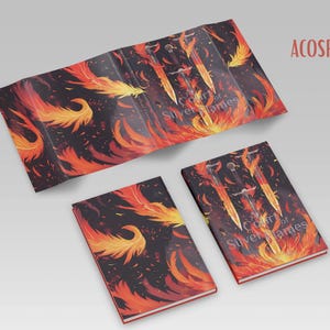 Paperback ACOTAR Dust Jacket Set - Digital Download, Printable, Fantasy ...