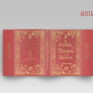 Hardcover ACOTAR Dust Jacket Set - Digital Download, Printable ...
