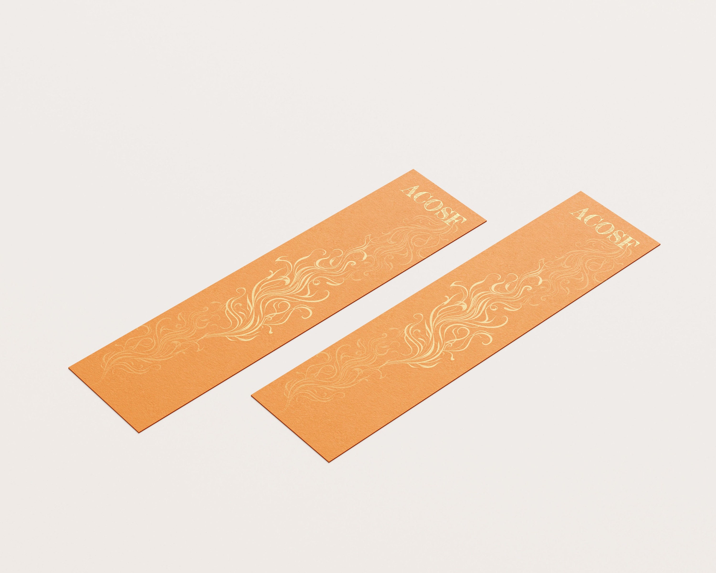 ACOTAR Minimalist Bookmark Set, Digital Download, Minimalist Design ...