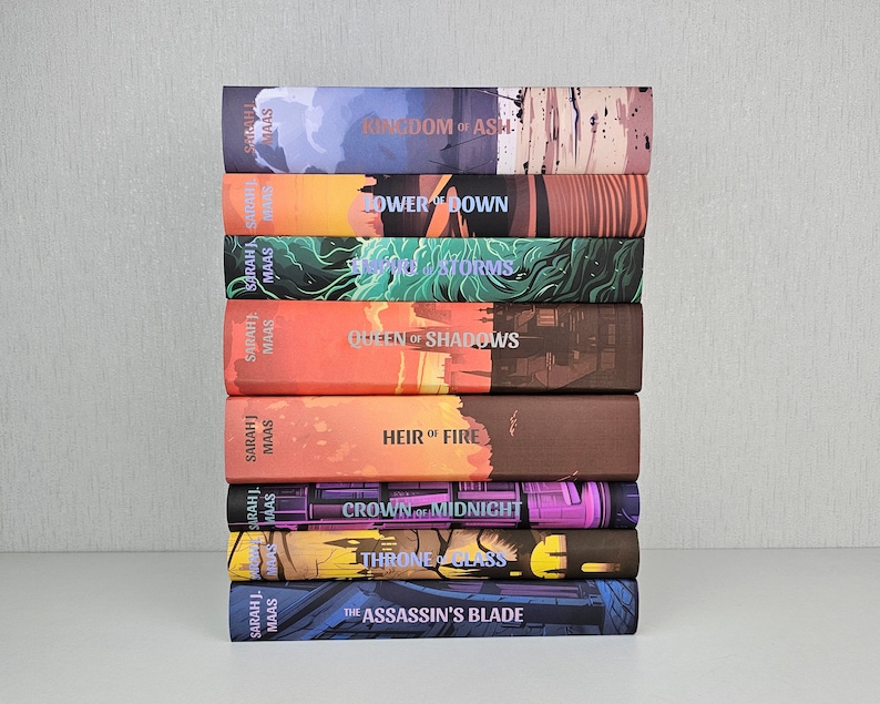 Hardcover Throne of Glass Dust Jacket Collection - Digital Download ...