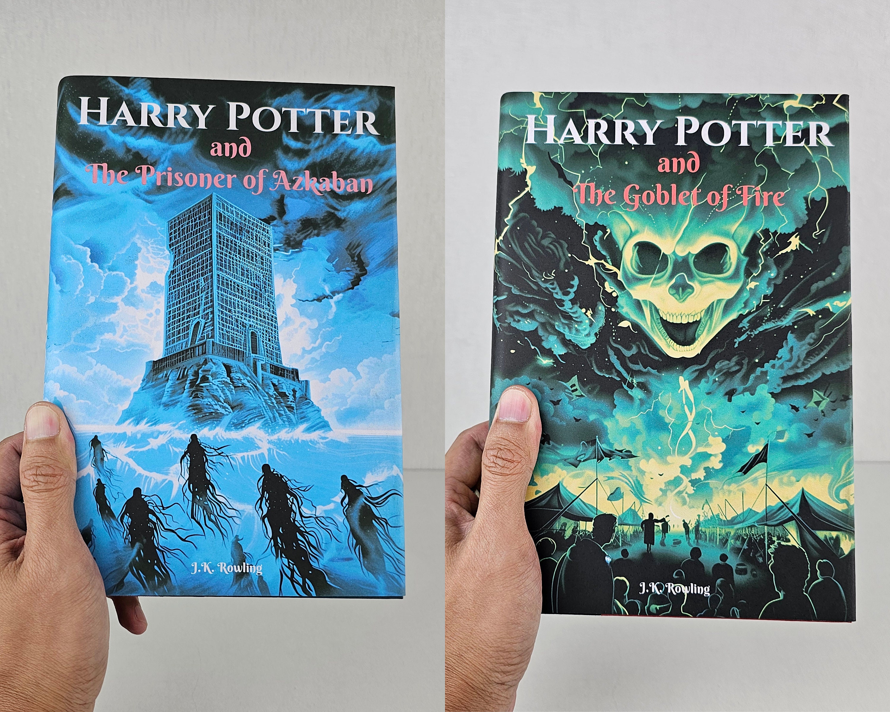 Paperback HP Printable Dust Jacket Set - Digital Download, Magical Book ...