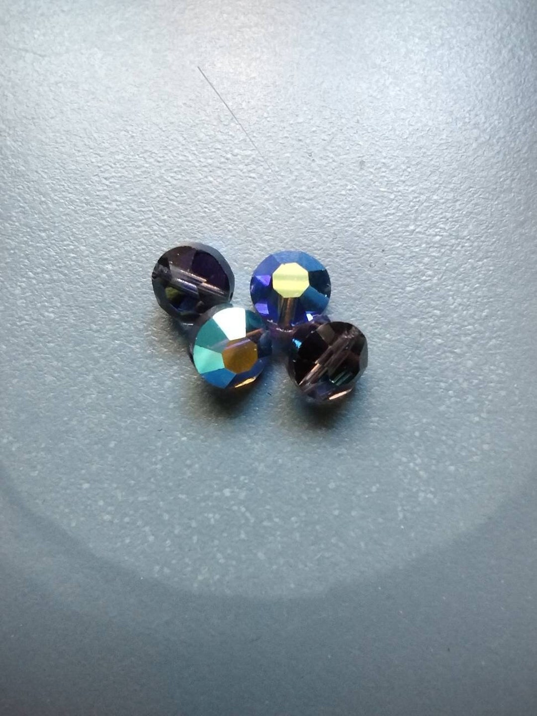 Morion Rare Color Article 5100 6mm RARE Morion AB Vintage Swarovski ...