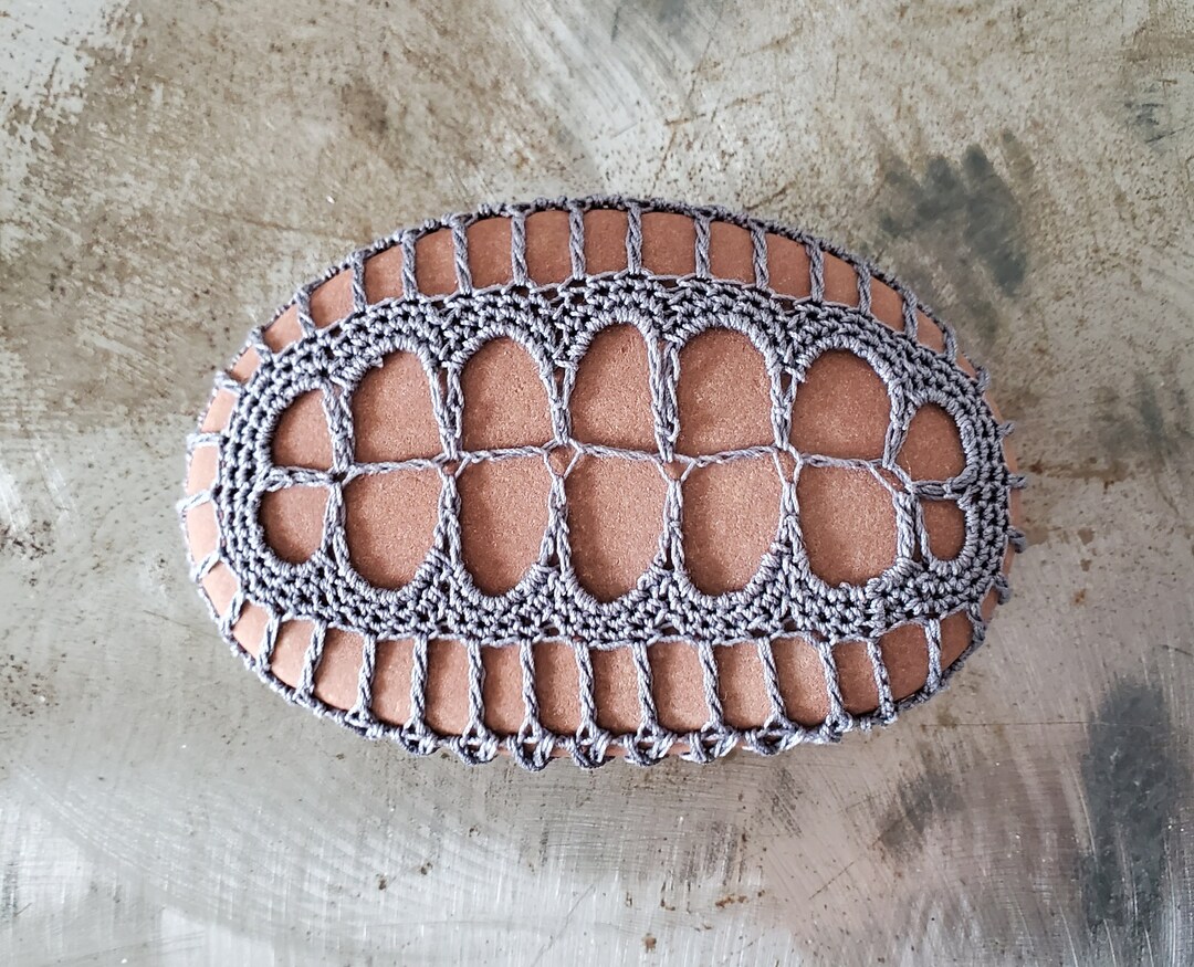 Crocheted Lace Stone, Handmade, Original, Gift, Rock, Bohemian, Home ...