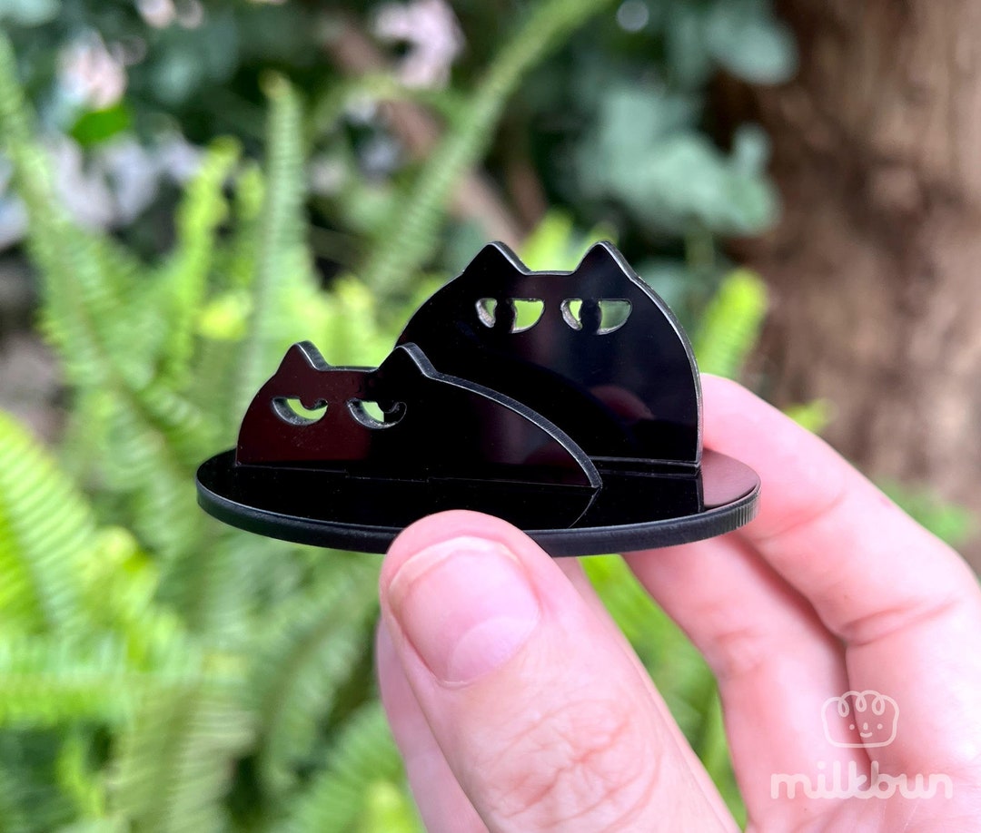 Sus Cat Pair Mini Acrylic Stand - Etsy