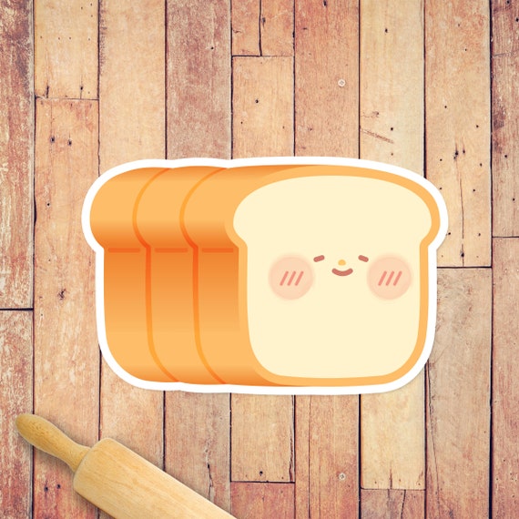 Happy Bread Sticker - Etsy