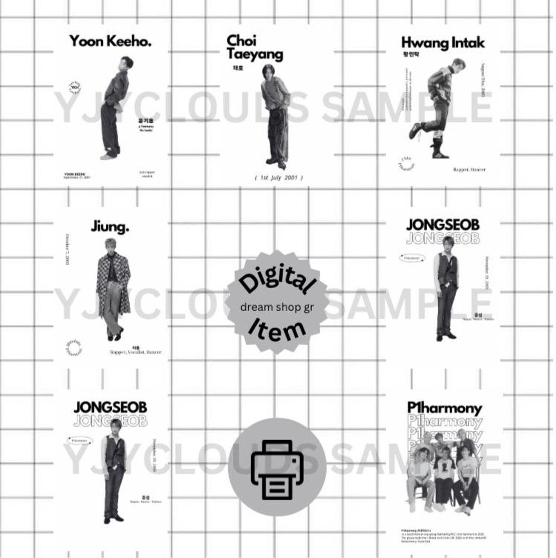 P1harmony Posters - Etsy