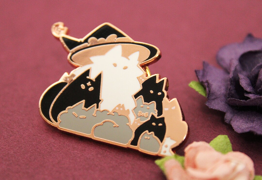 GUEST ARTIST Original Friends of the Occult Enamel Pin Hunter's Moon ...