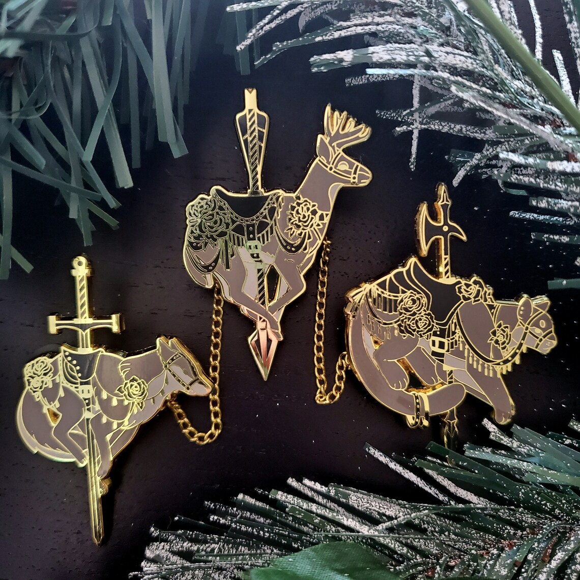 Original Carousel Enamel Pins - Etsy