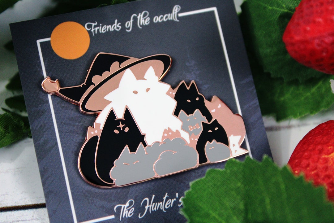 GUEST ARTIST - Original | Friends of the Occult Enamel Pin | Hunter's ...