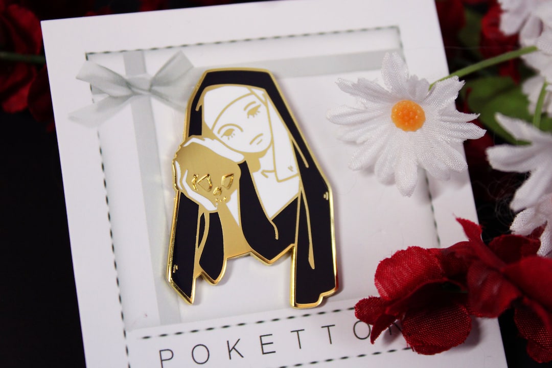 Original | Necromancer Enamel Pin | June 2022 Patreon Exclusive - Etsy