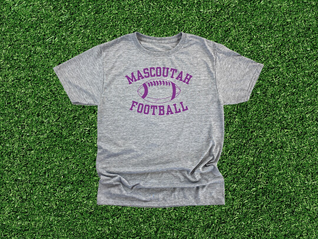 Grey Mascoutah Football T-shirt - Etsy