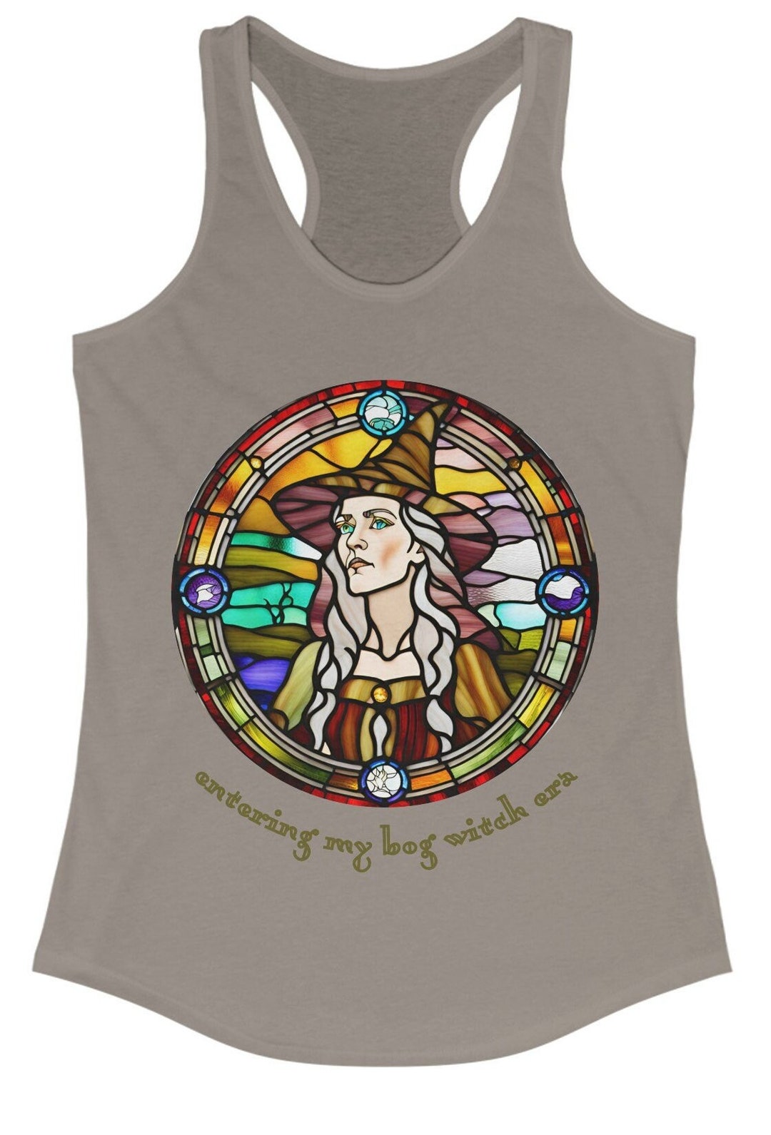 Entering My Bog Witch Era Tank | Women's Racerback Tank | Humorous ...