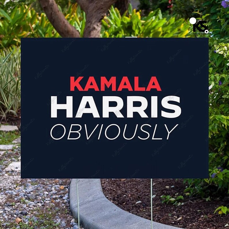 Kamala Harris Garden Sign, Kamala President Sign, Cat Lady Garden Sign ...