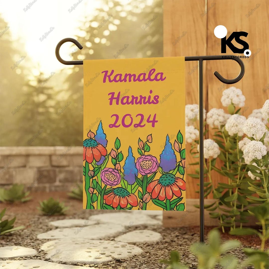 Kamala Harris Flag, Election 2024 Yard Flag, Harris Walz Yard Flag ...
