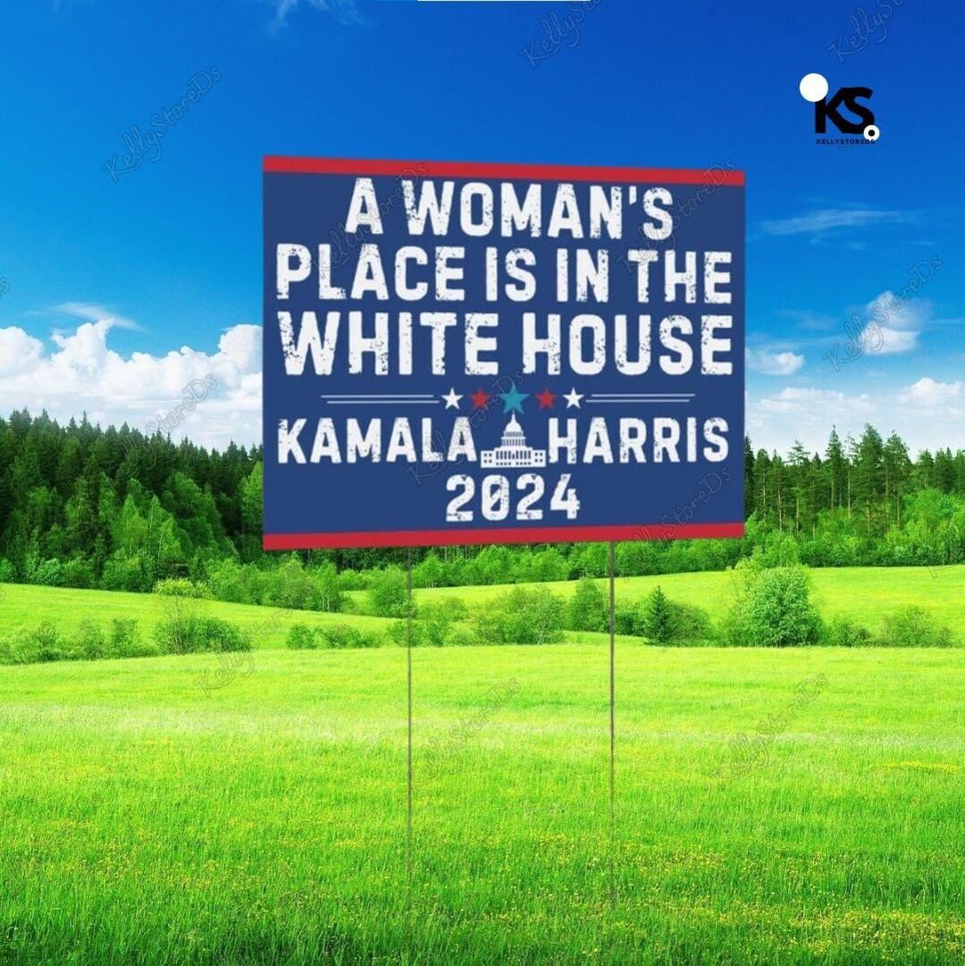 Kamala Harris Sign, Cats for Kamala Sign, Madam President Support Sign ...