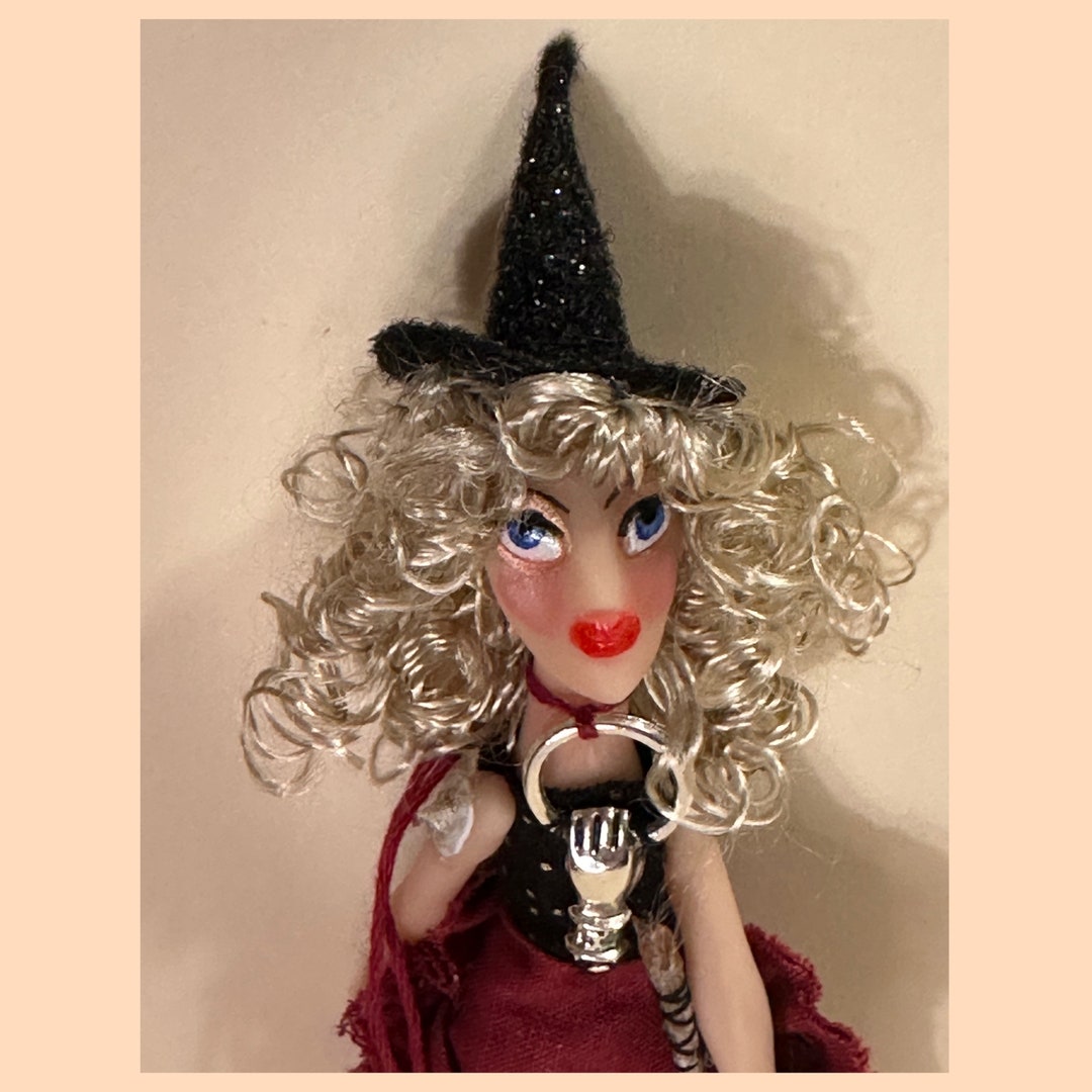Doll Haunted Victorian Style Hand Made Art Dame Darcy Miniatures Mixed