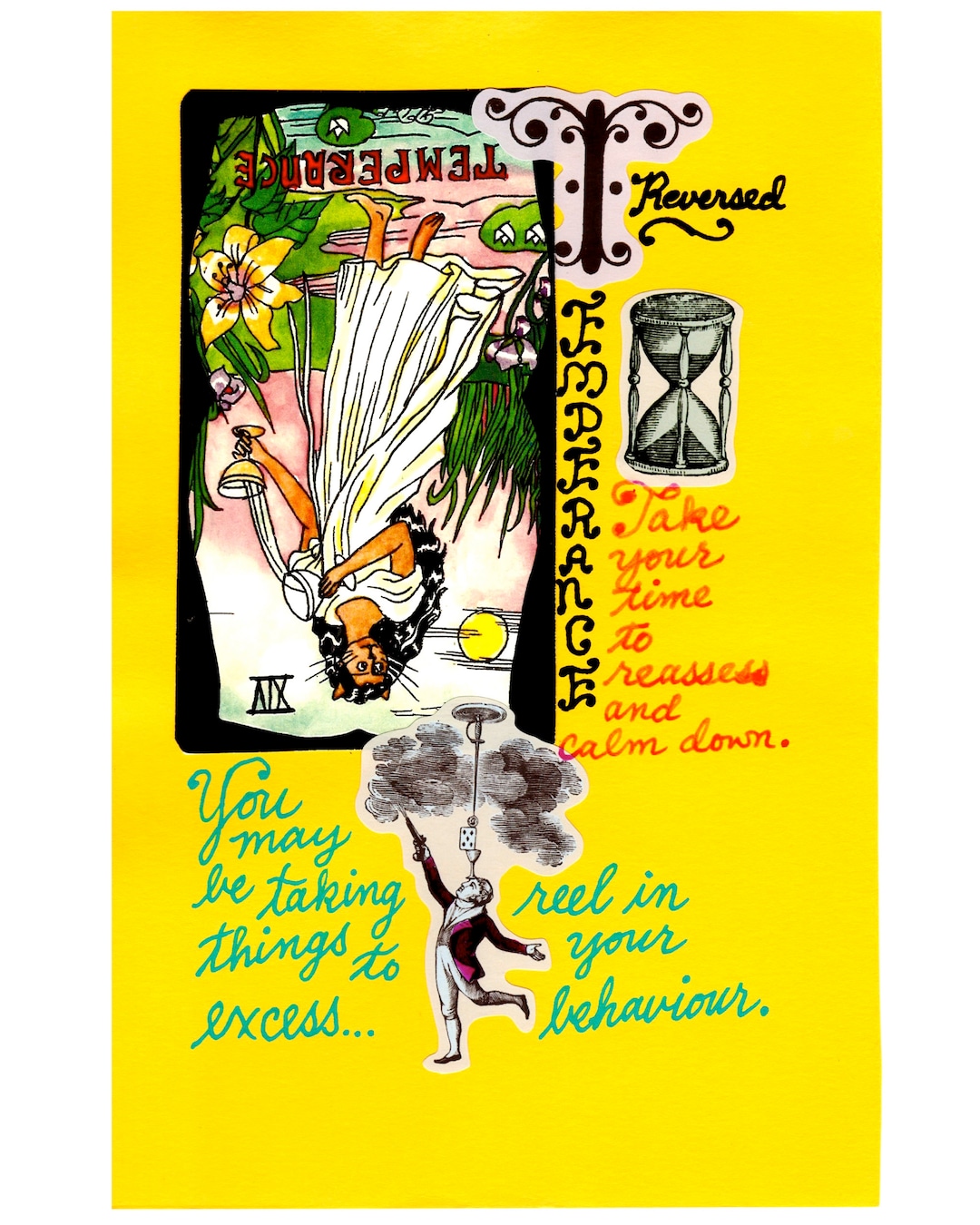 Dame Darcy 'brothers' Film Art Print: Witchy Cat Tarot, Temperance ...