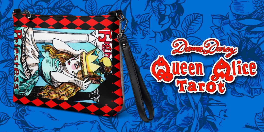 Dame Darcy Queen Alice Tarot Purse - Etsy