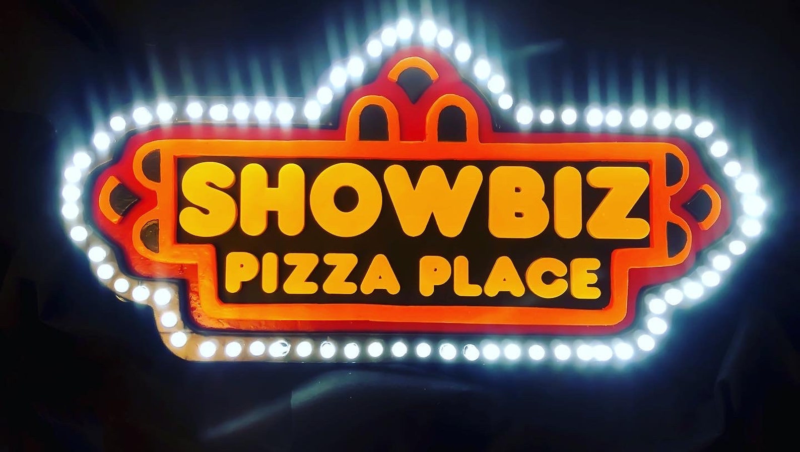 Showbiz Pizza Place Sign Replica | Etsy