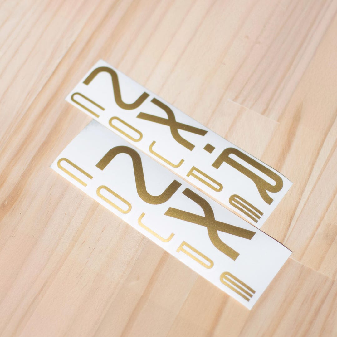 Nissan NX Coupe OEM Reproduction Sticker - NX1600, 100NX, NXR - Etsy