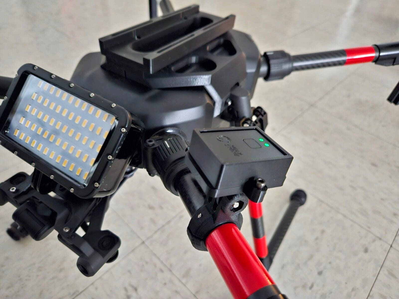 RID Motor Arm Mount for DJI Inspire Matrice Mavic P4 or Yuneec 480/520 ...