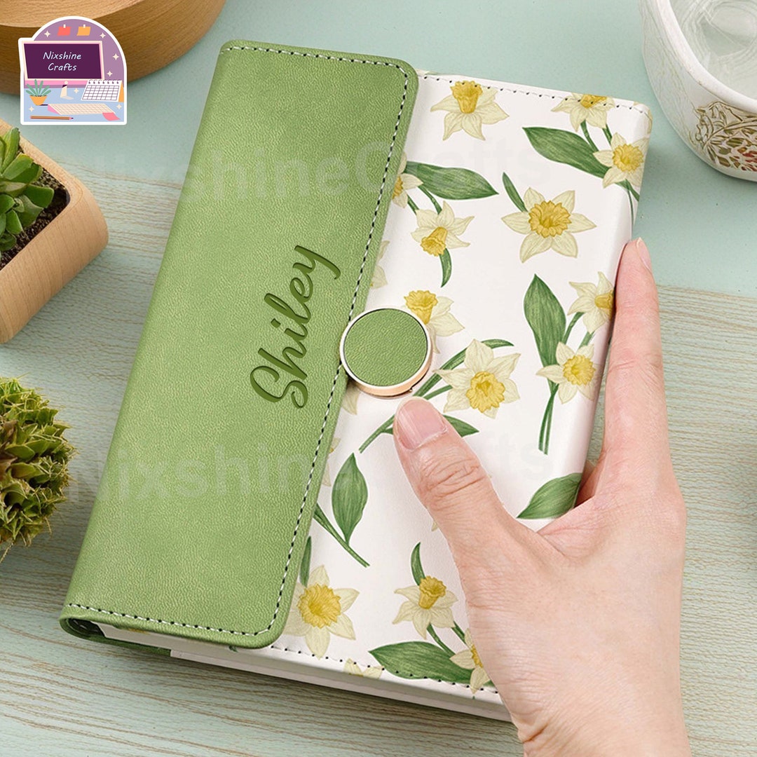 Colorful Tri-fold Notebook, Personalized Notebook With Name, B6 ...