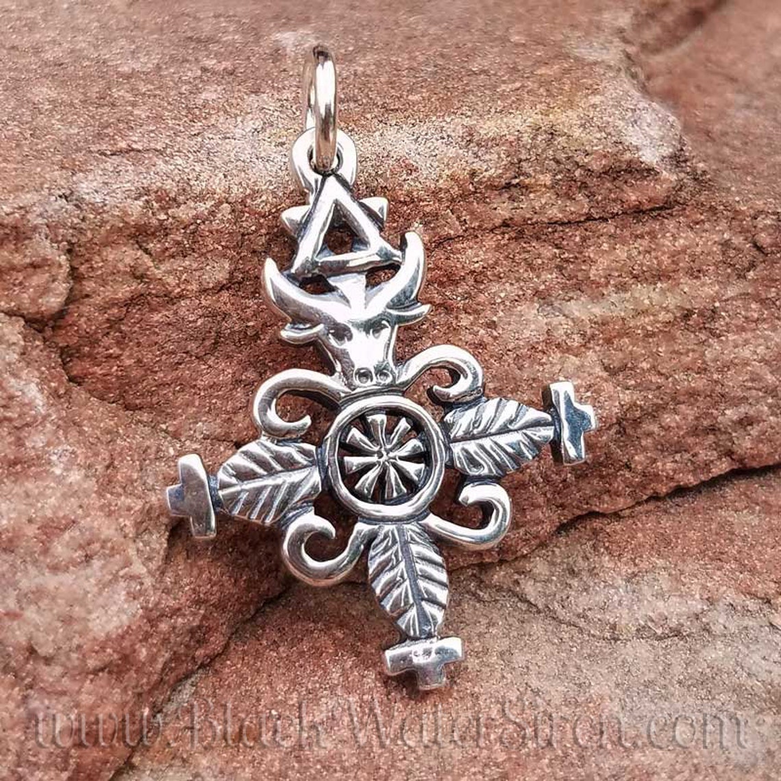 BOSSOU BULL Voodoo Vodou Loa Lwa Veve Charm Anhänger in - Etsy.de