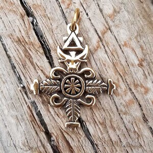 BOSSOU BULL - Voodoo Vodou Loa Lwa Veve Charm Pendant in Solid Cast ...