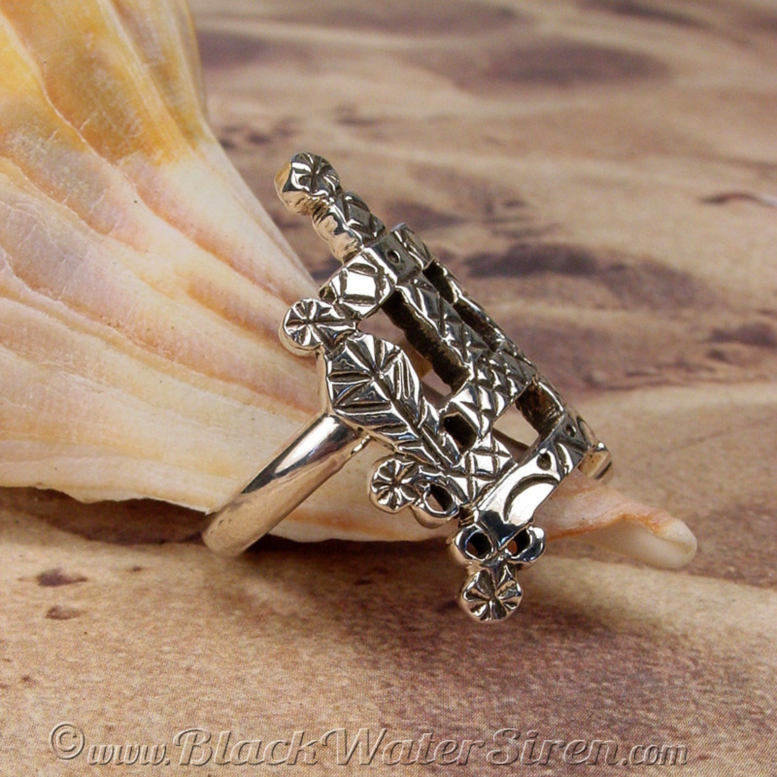 BARON SAMEDI RING Voodoo Vodou Loa Lwa Veve in 925 Sterling - Etsy