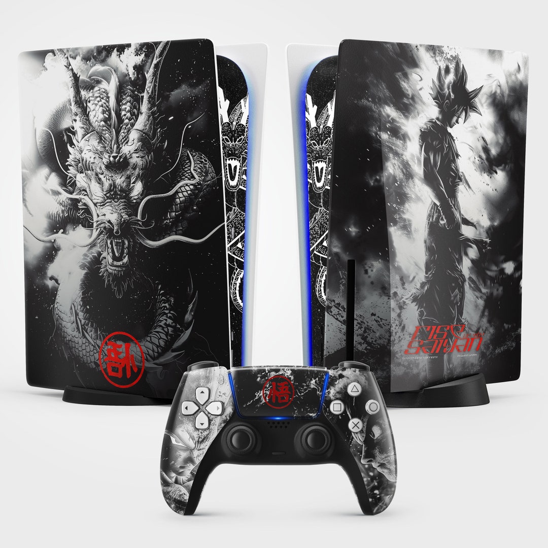 PS5 Alien Warrior Skin, Playstation 5 Manga Sticker, Console and ...