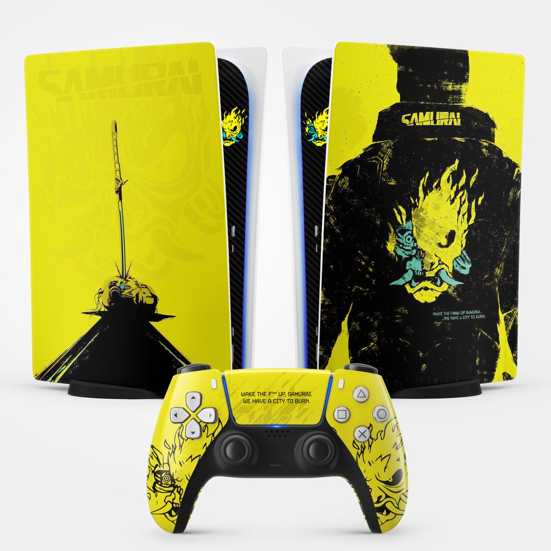 PS5 Cyber Punk Style Skin Sticker, Playstation 5 Video Game Sticker ...