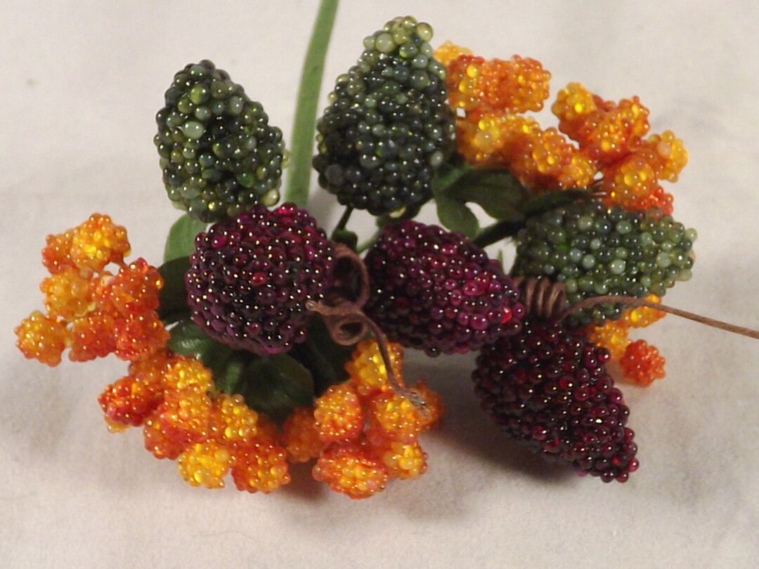 Beaded Berries Della Robbia Stamens Weddings Corsages Dolls Fascinators ...