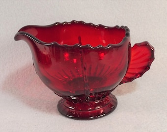 Ruby Red Glassware - Etsy