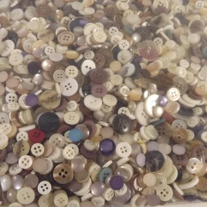 Bulk Buttons 2 Lbs New Never Used Mixture of Colors and Sizes Craft ...