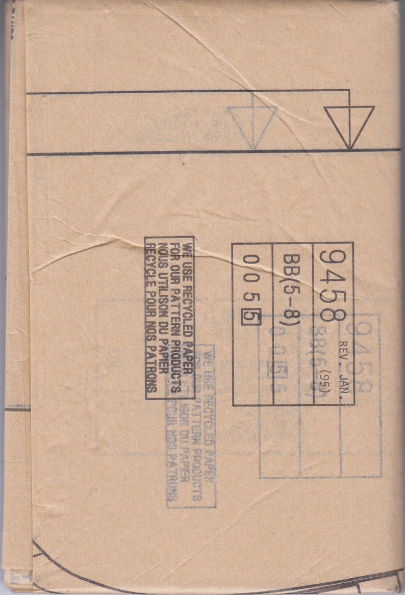 Simplicity 9458 Daisy Kingdom Childs' Dress Pinafore - Etsy