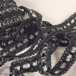 Vintage Black French Braid Gimp High End Gimp for Costumes, Upholstery ...