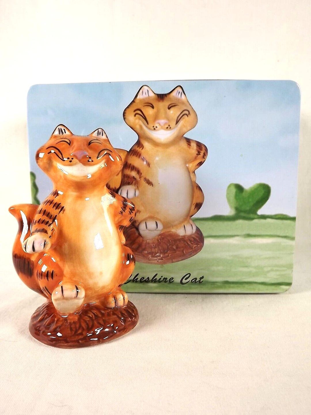 John Beswick Cheshire Cat Figurine, Designed by Paul Cardew, Disney ...