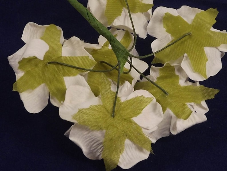 White Roses Paper Use for Dolls Flower Crowns Millinery | Etsy