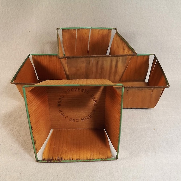 Wood Berry Baskets - Etsy