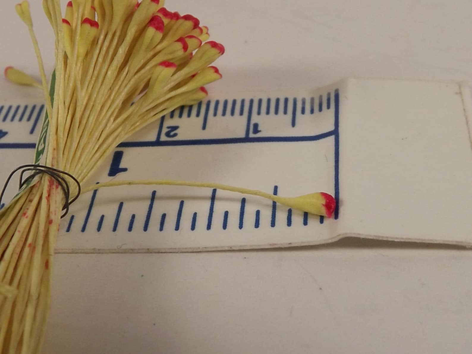 Vintage Red Tip Cream Color Stamens Weddings Corsages Dolls Crafts ...
