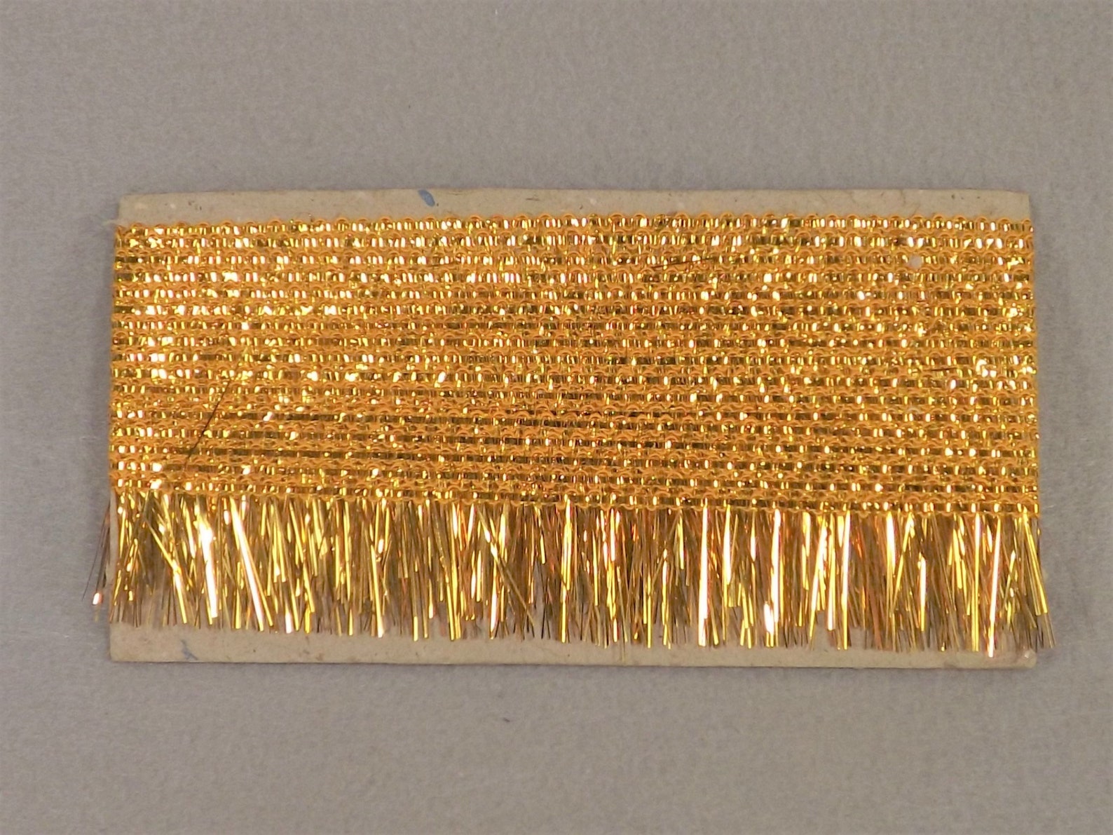 Gold Metallic Vintage Sparse Fringe Trim 1970s Bullion Sewing - Etsy